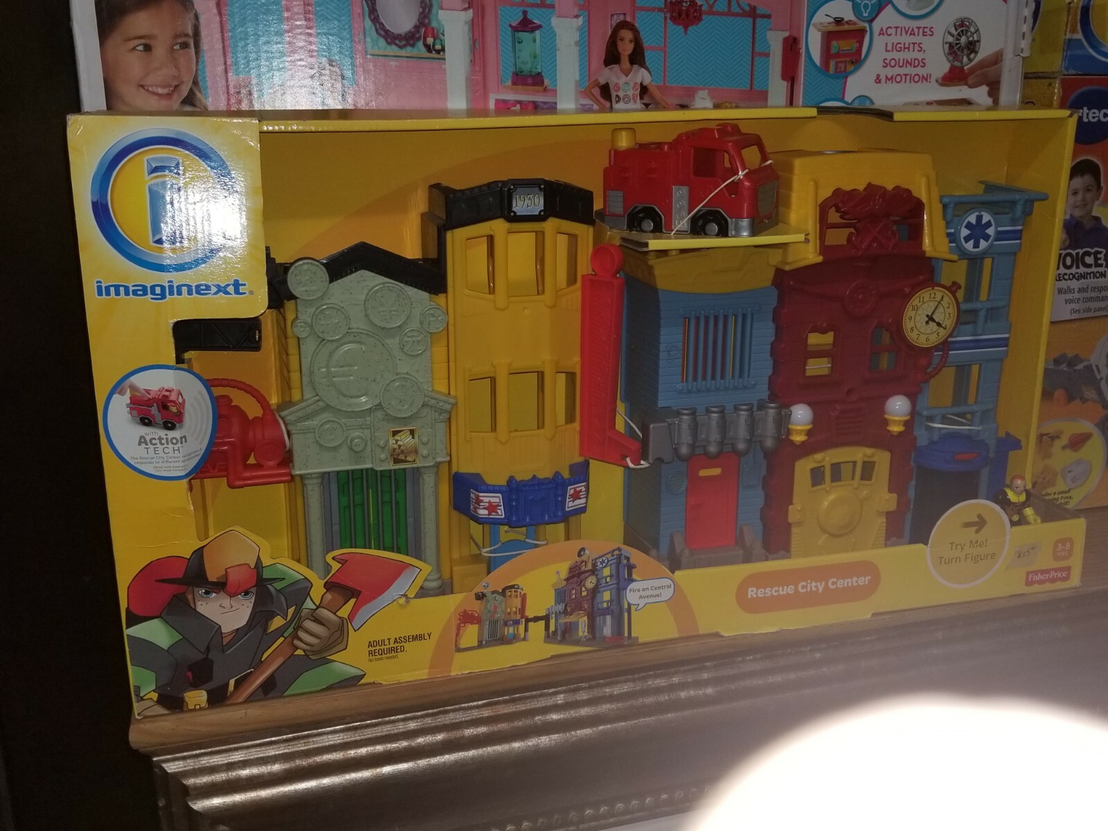 FISHER-PRICE IMAGINEXT RESCUE CITY CENTER NIB FREE SHIPPING | eBay