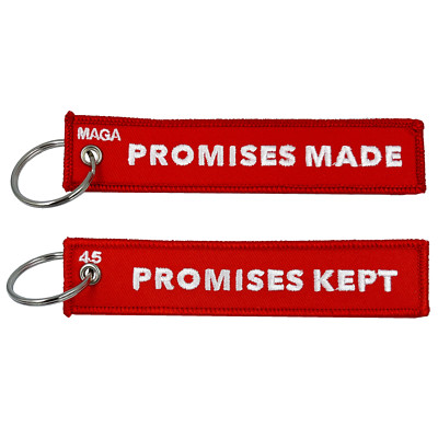 BL10-020 President Donald J. TRUMP MAGA Promises Made Promised Kept ...