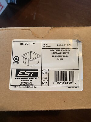 Fire Alarms - Edwards System Technology White