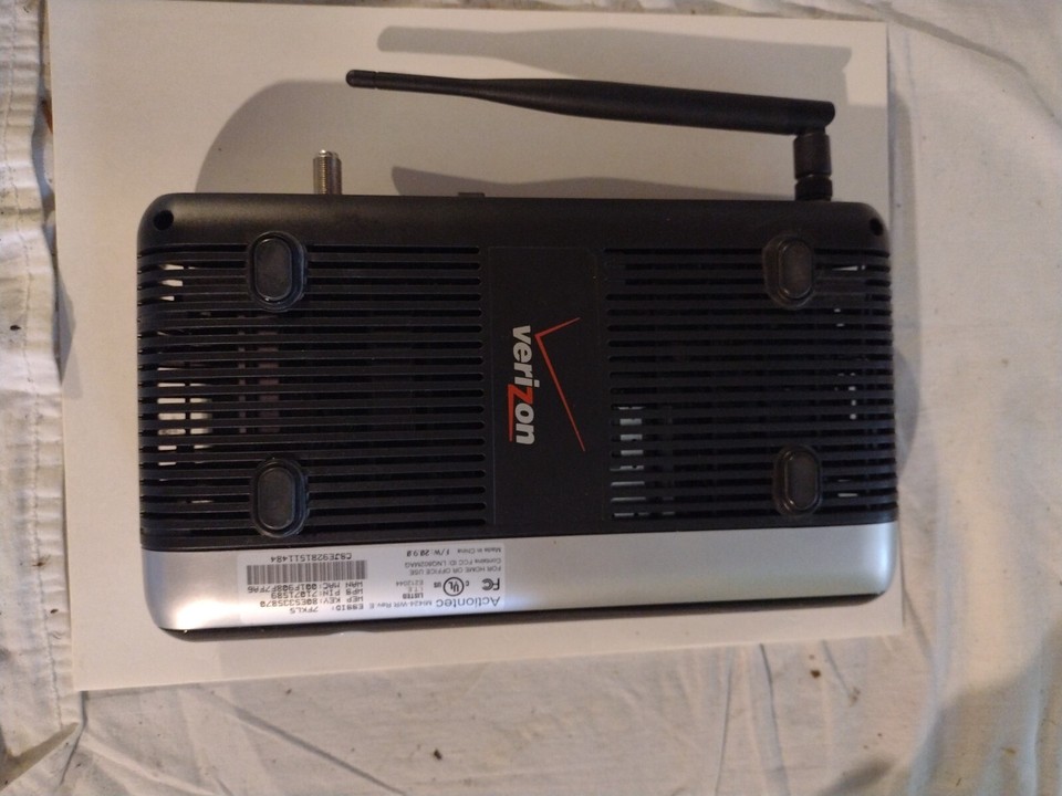 VERIZON FIOS Actiontec "MI424-WR REV. E Wireless Modem/Router (No Cord ...