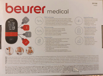 BEURER EM59 Electrostimulateur EMS/TENS Pour les douleurs musculaires ...