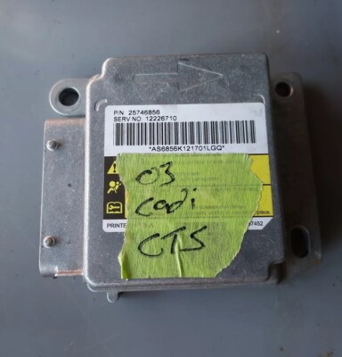 2003 Cadillac CTS SRS SDM DERM Sensing Diagnostic Module OEM. 12226710 ...
