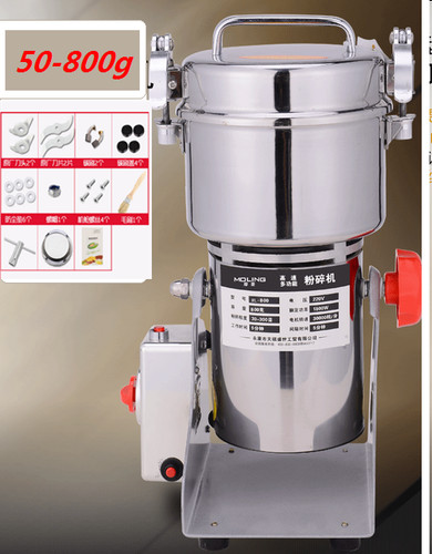 800g Stainless Steel High-speed Grinder Multifunction Swing Mill ...