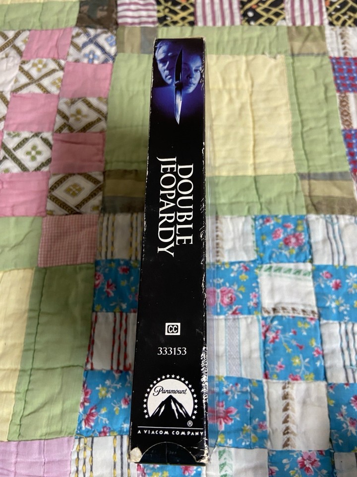 Double Jeopardy VHS, 1999 Tommy Lee Jones Ashley Judd 90s Suspense ...