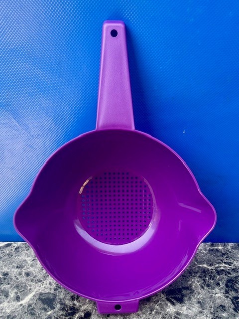 Tupperware 2 Qt. Large Colander Strainer Classic Different Colors to ...