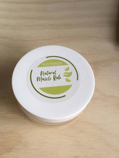 NATURAL MUSCLE RUB | Australian Made | Wintergreen Eucalyptus liniment ...