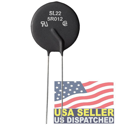 Ametherm- SL22 5R012 - Current Limit Thermistor ICL 5 OHM 15% 12A 22MM ...