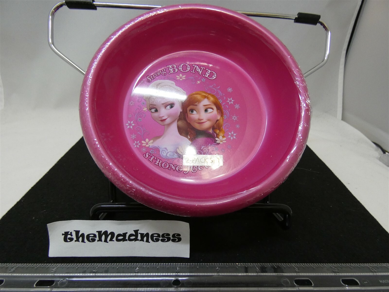 Set Two (2) New Walt Disney Frozen Kids Bowls Strong Bond Strong Heart ...