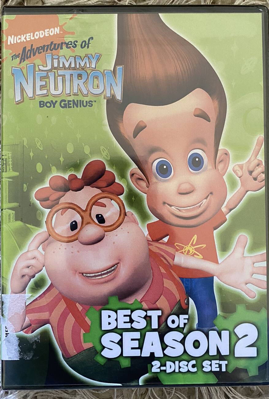 The Adventures Of Jimmy Neutron Boy Genius Dvd