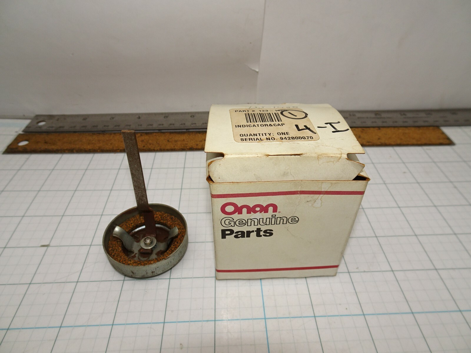 Cummins Onan INDICATOR AND CAP ASSY 0123-1400 for sale online | eBay