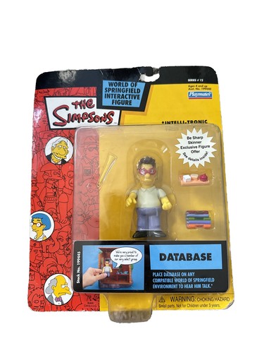 Simpsons World Of Springfield Database Action Figure Series 12 ...