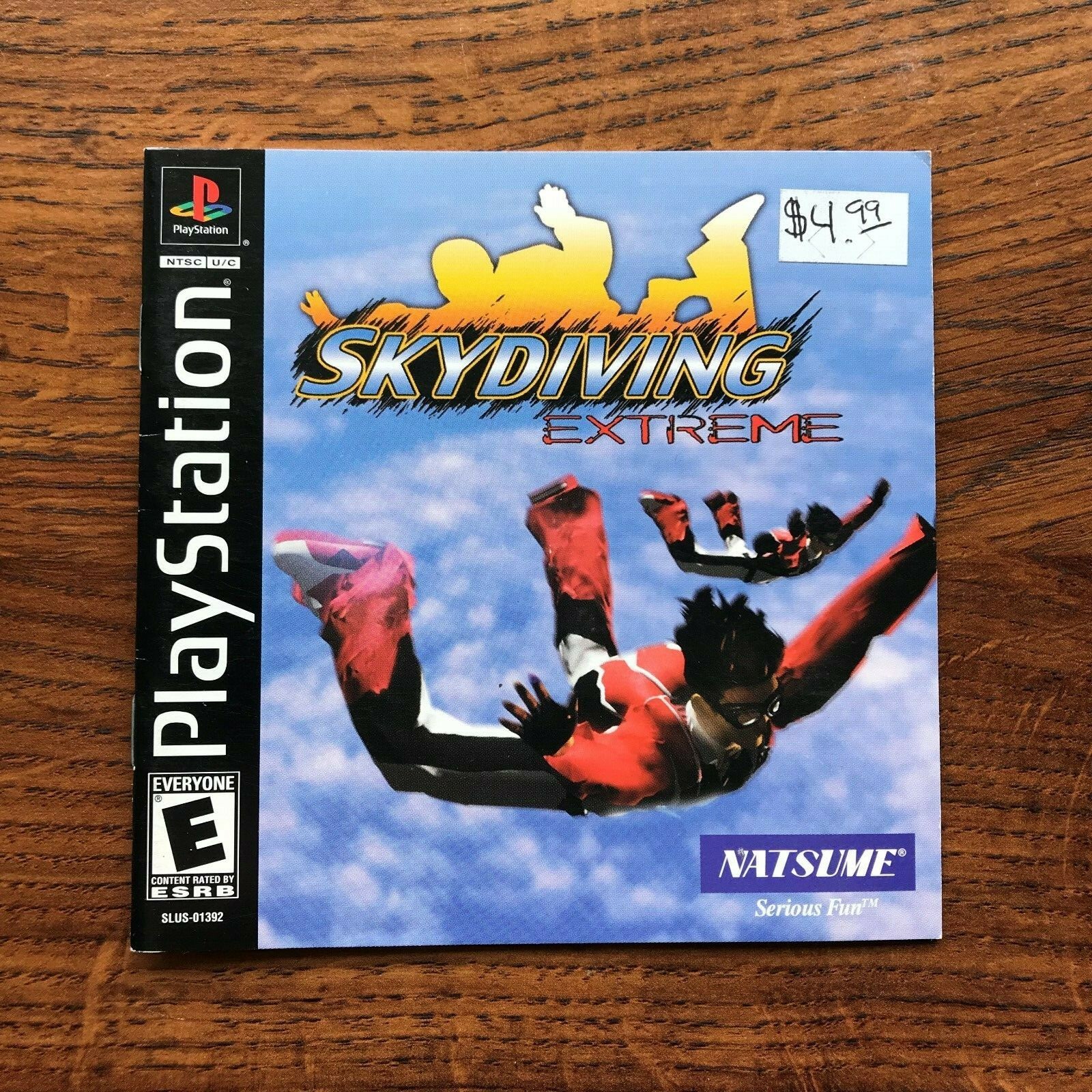 Skydiving Extreme PS1 Playstation 1 PS One Instruction Manual Only | eBay