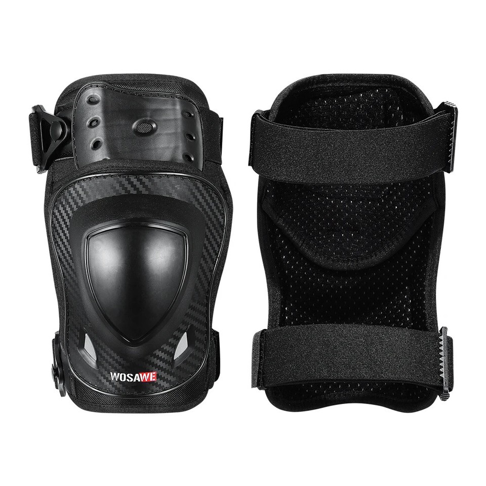 New Adjustable Knees Protector Pads Motorcycle Motocross Sports Riding ...