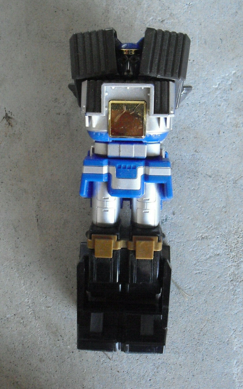 1990s Power Ranger Transformer Blue Plastic Toy 6 3/4" Tall LOOK | eBay