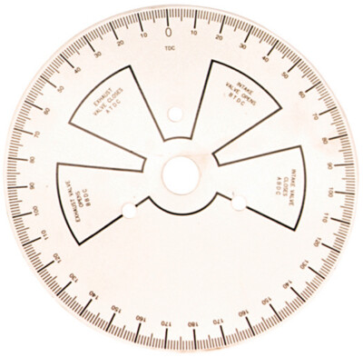 Proform 66791 9" Diameter Universal Degree Wheel - White - Steel | eBay