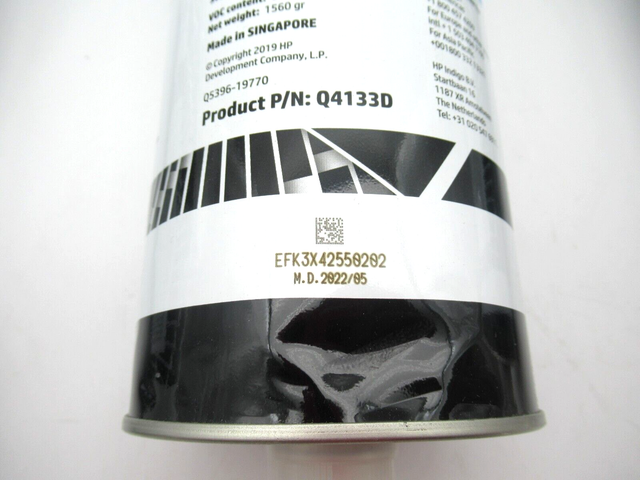 HP Indigo Electroink - Black Q4133D for WS6000 WS7200 7000 8000 Series ...