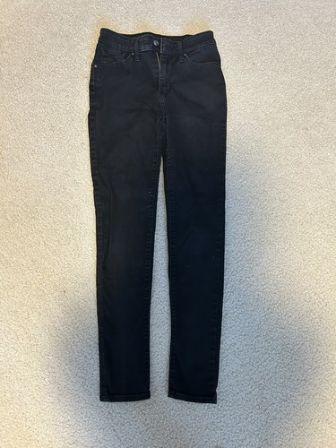 LEVIS Pants Women’s Size W27 Black 721 High Rise Skinny Jeans | eBay
