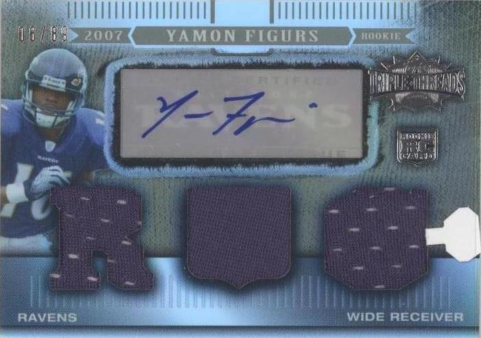 2007 Topps Triple Threads - Yamon Figurs #133 Sepia /89 (AU, RC) for ...