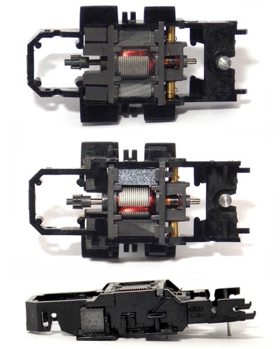 1 TYCO Mattel 1997 440-X2 HO Slot Car Long & Short Wheel Base Bare WIDE ...