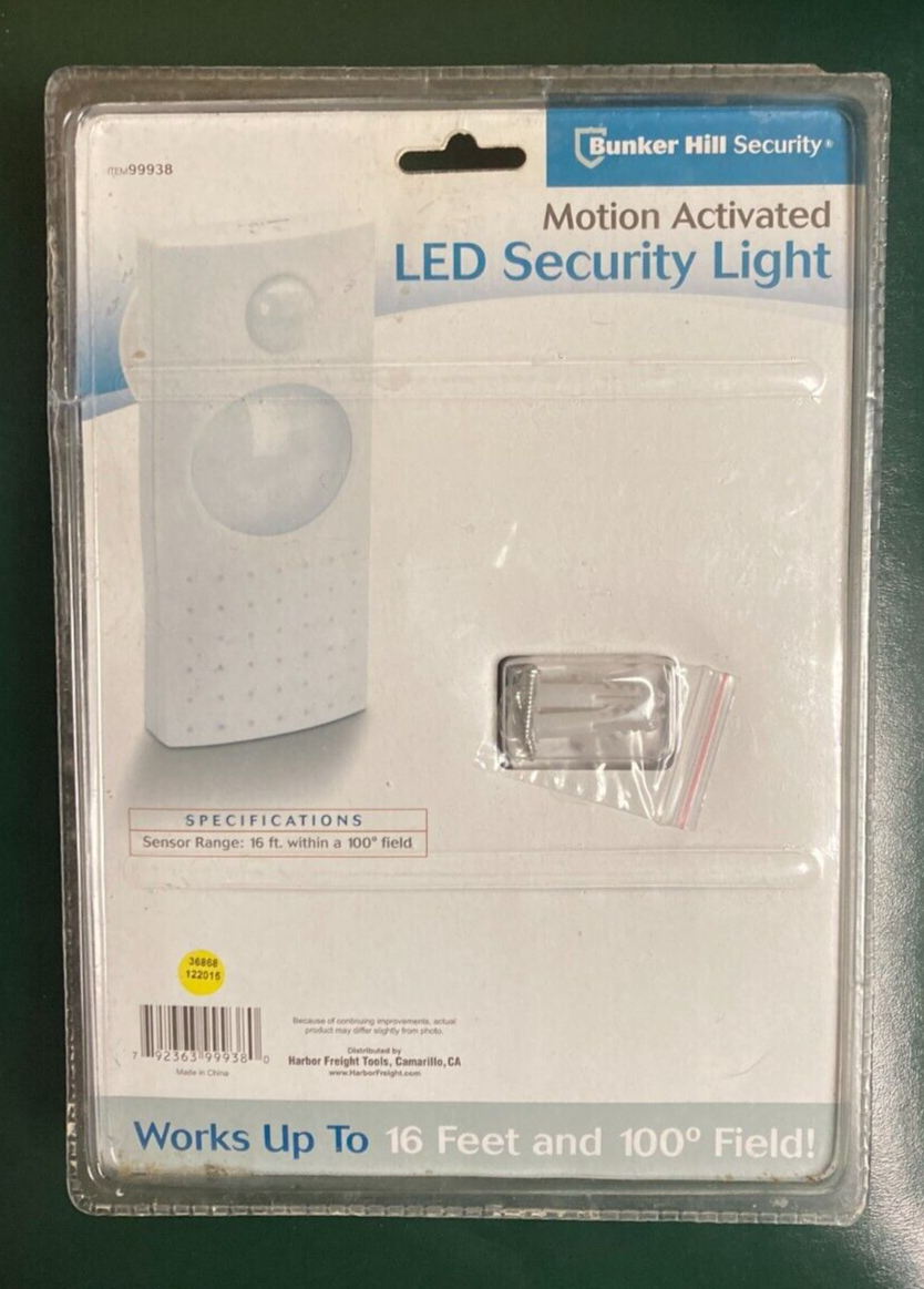 Harbor Freight Motion Detector Lights