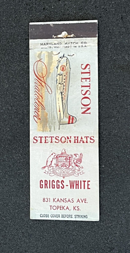 Stetson Hats - TWA Stratoliner Airplane - Griggs-White -Topeka, Ks ...