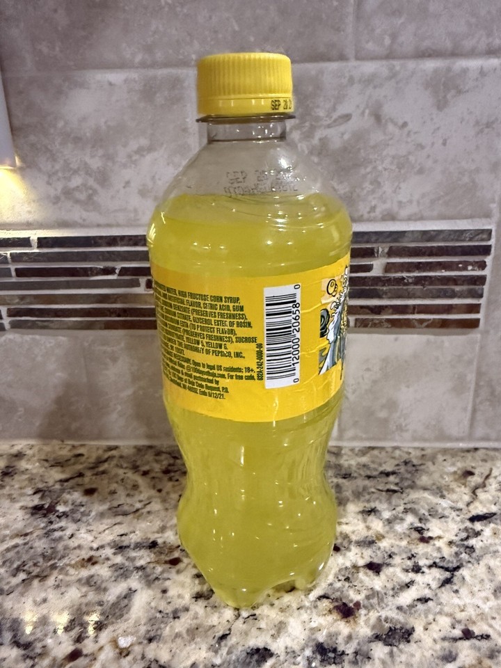 2021 Mountain Dew Mtn Dew Baja Flash Pineapple Flavor 20oz Bottles ...