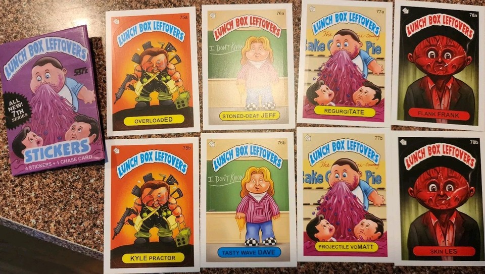 Super Secret Fun Club Lunch Box Leftovers Series 7 Base Set Complete ...