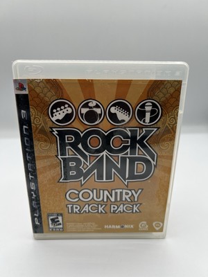 Rock Band: Country Track Pack (Sony PlayStation 3, 2009) PS3 Game ...