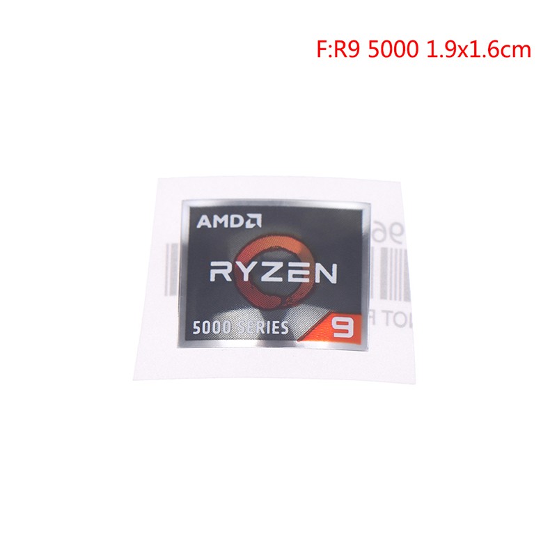 AMD Processor Series Sticker ATHLON Ryzen R 3 5 7 Logo PRO7 Generation ...