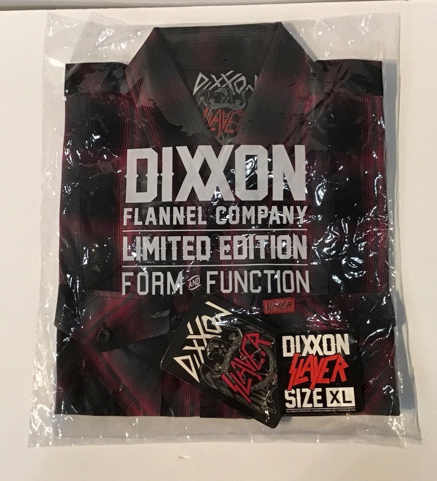 Dixxon Flannel Slayer XL -men Short Sleeve NIB New Rare | eBay