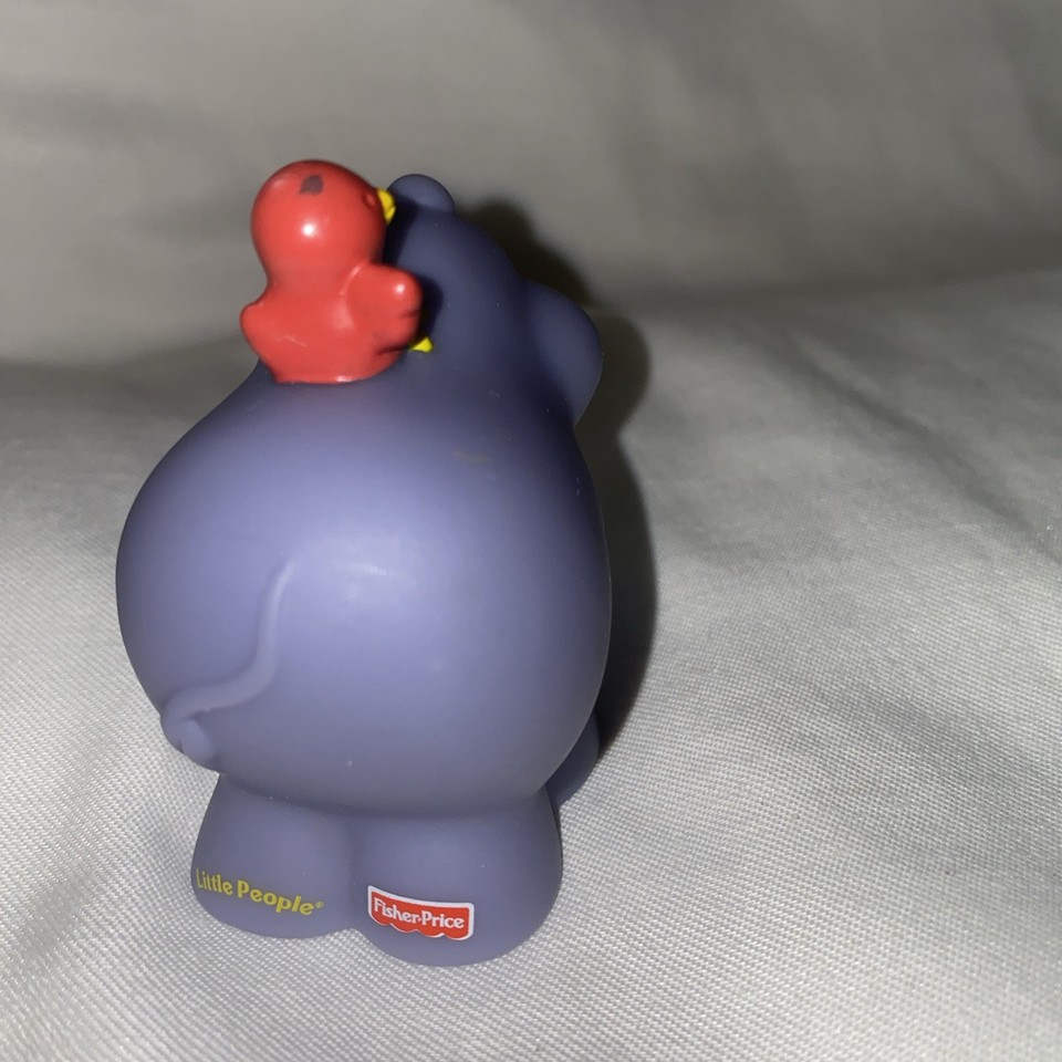 Fisher Price Little People Hippo w/ Red Bird Noahs Ark Replacement ...
