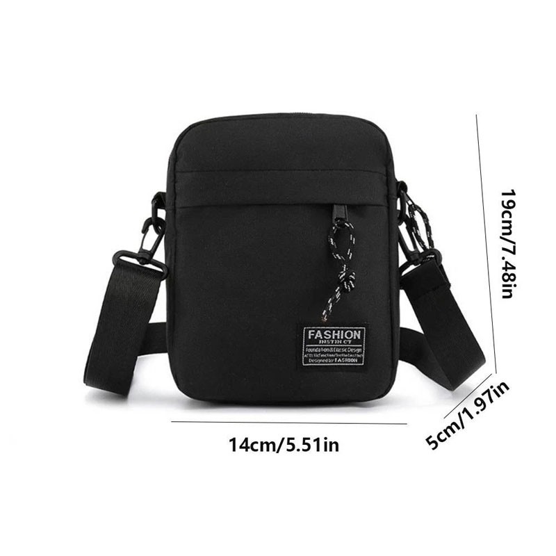 Men's Messenger Bag Cross Body Shoulder Handbag Fashionable Utility ...