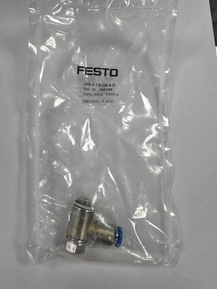 FESTO 193144 GRLA-1/8-QS-6-D x 5 pz | eBay