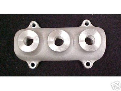 Fuel Block 3x2 (FB-3x2-7) Flathead Stromberg 97 Holly 94 Hot Rod Offy ...