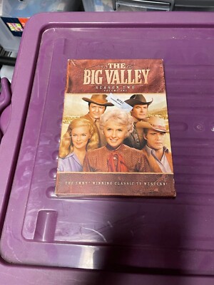 THE BIG VALLEY Season Two Volume One 3xdouble-sided DVDs Region 1 t297 ...