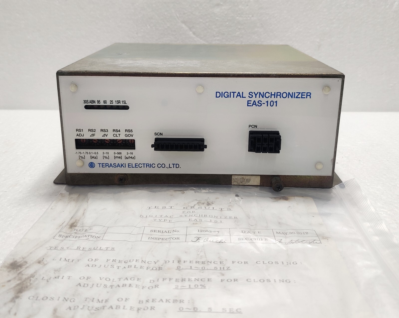 Terasaki Electric Digital Synchronizer EAS-101 | eBay