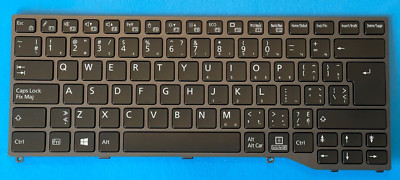 FUJITSU Lifebook U747 U748 U749 E449 E548, E549 English Keyboard ANTI ...