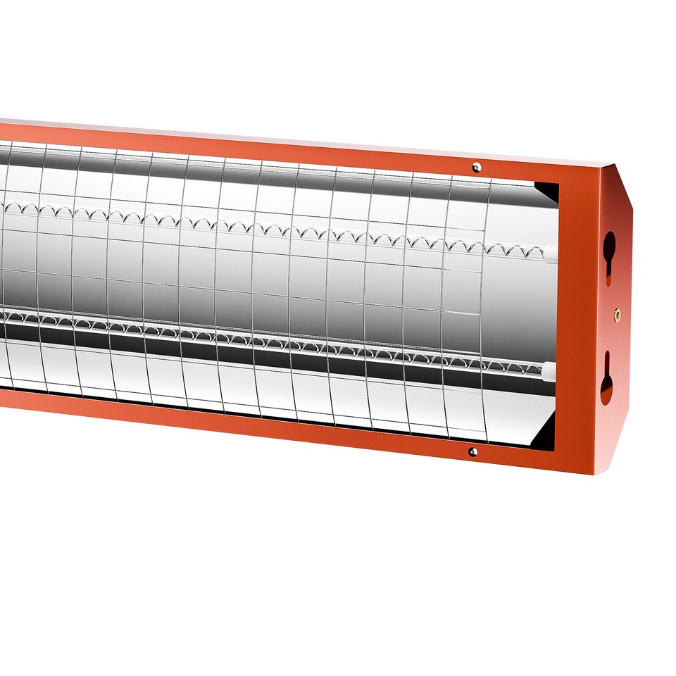 2Pcs 2000W Spray Baking Booth Infrared Paint Curing Light Heating Lamp ...