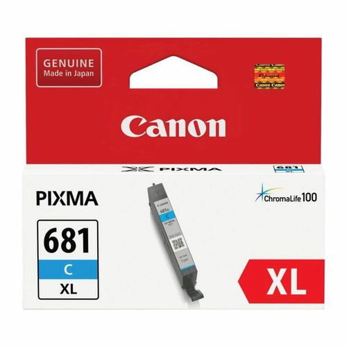 Canon CLI-681XL Cyan Ink Cartridge For PIXMA TS6160 TS8160 CLI681XLC ...