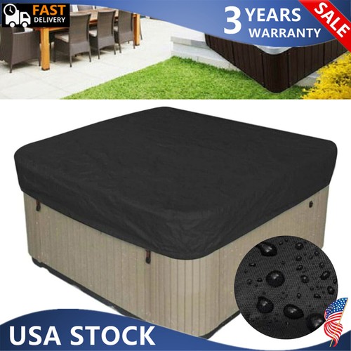 94" x 94" Hot Tub Pool Spa Cover Cap Light Sun Protector UV Water Resistant | eBay