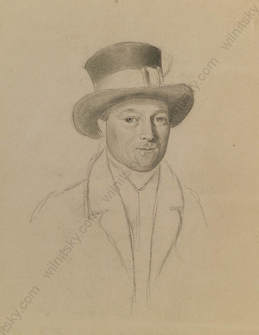 "Portrait of a Boy / Male Portrait", English School, two-sided drawing ...