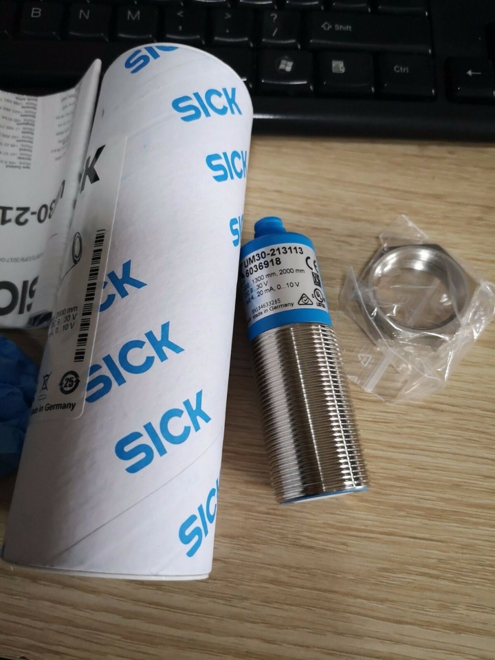 1PC NEW SICK UM30-213113 UM30213113 6036918 ULTRASONIC SENSOR BRAND ...