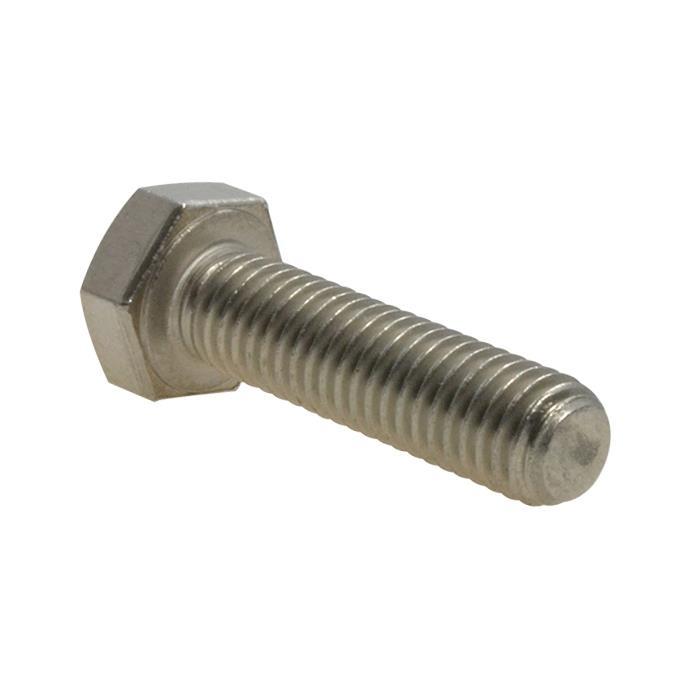 Qty 100 Hex Set Screw M5 (5mm) x 10mm Marine Stainless Steel SS 316 A4 ...