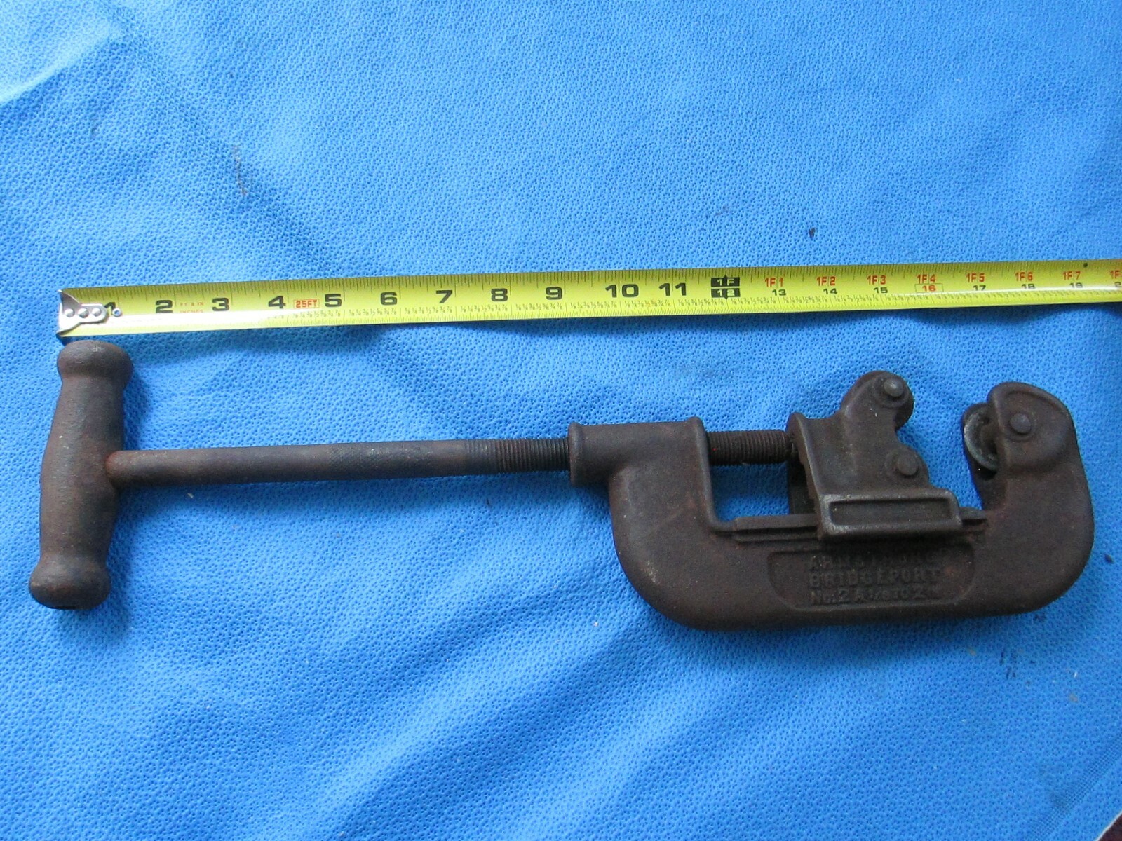 Vintage Armstrong Pipe Cutter No. 2A 1/8 to 2 in. Tool Plumbing Crank ...