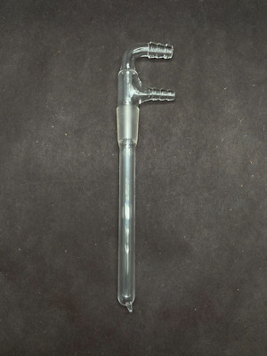 Laboratory Glass 14/20 Joint Cold Finger Condenser w/ Drip Tip 9mm OD ...