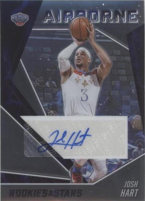 2020-21 Panini Chronicles - Airborne Signatures Josh Hart #AIR-JHA /99 ...