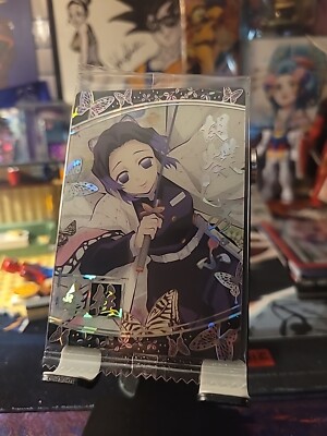 Demon Slayer Wafer Card Shinobu Kocho W7-28 SR Kimetsu no Yaiba Jpn ...