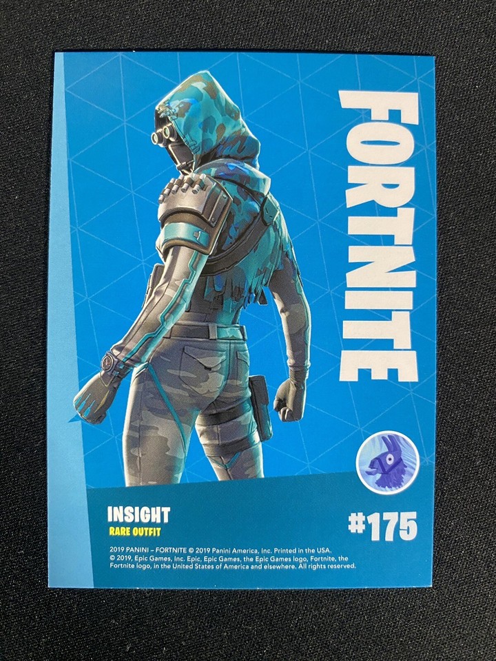 2019 Panini Epic Games Fortnite Series 1 Insight #175 Holofoil USA ...