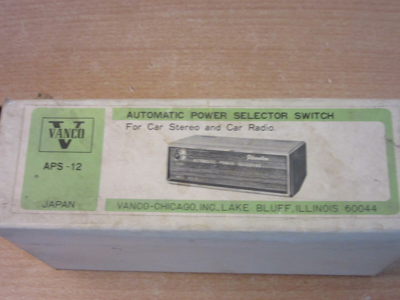 Vintage VANCO APS-12 Automatic power selector switch in box NOS NEW | eBay