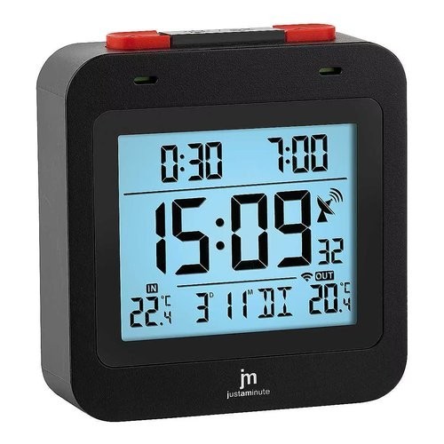 Lowell Alarm Clock JD 9037N Black | eBay